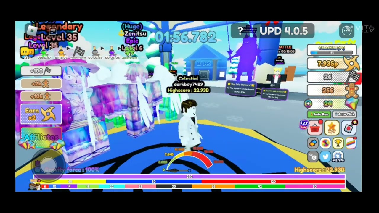 Use my affiliate code anime race clicker roblox - YouTube