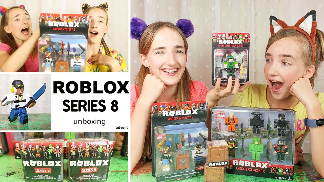 ROBLOX SERIES 8 Toy unboxing and Review (advert) - YouTube