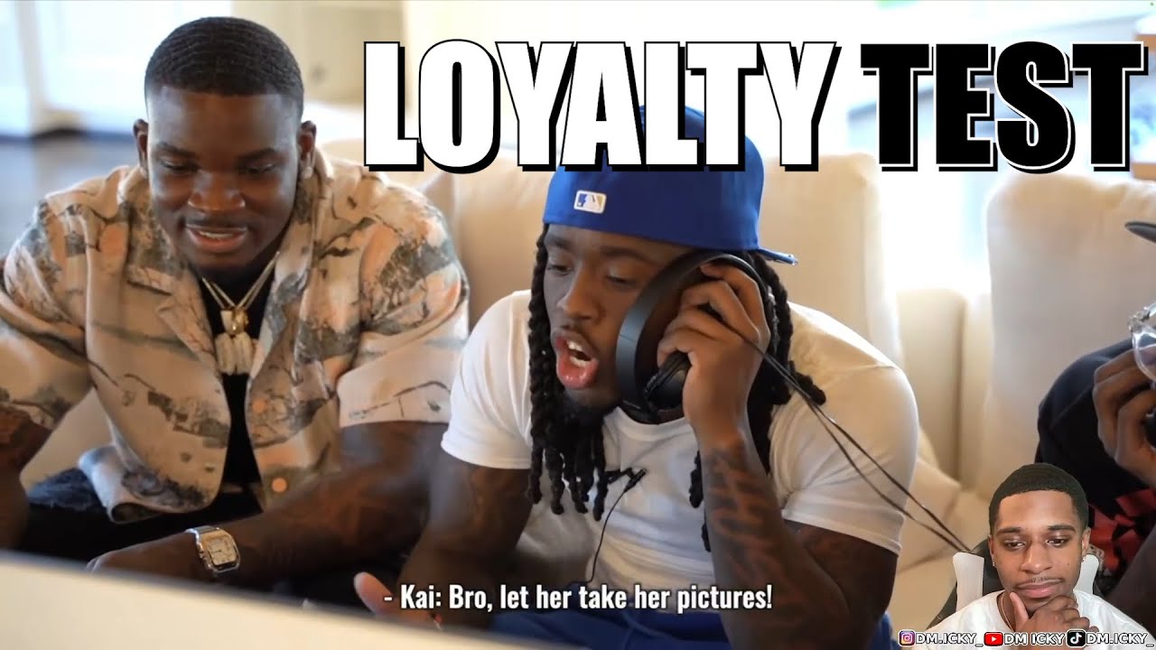 Kai Cenat Loyalty Test w/ UDY at Diddys Crib?! reaction video - YouTube