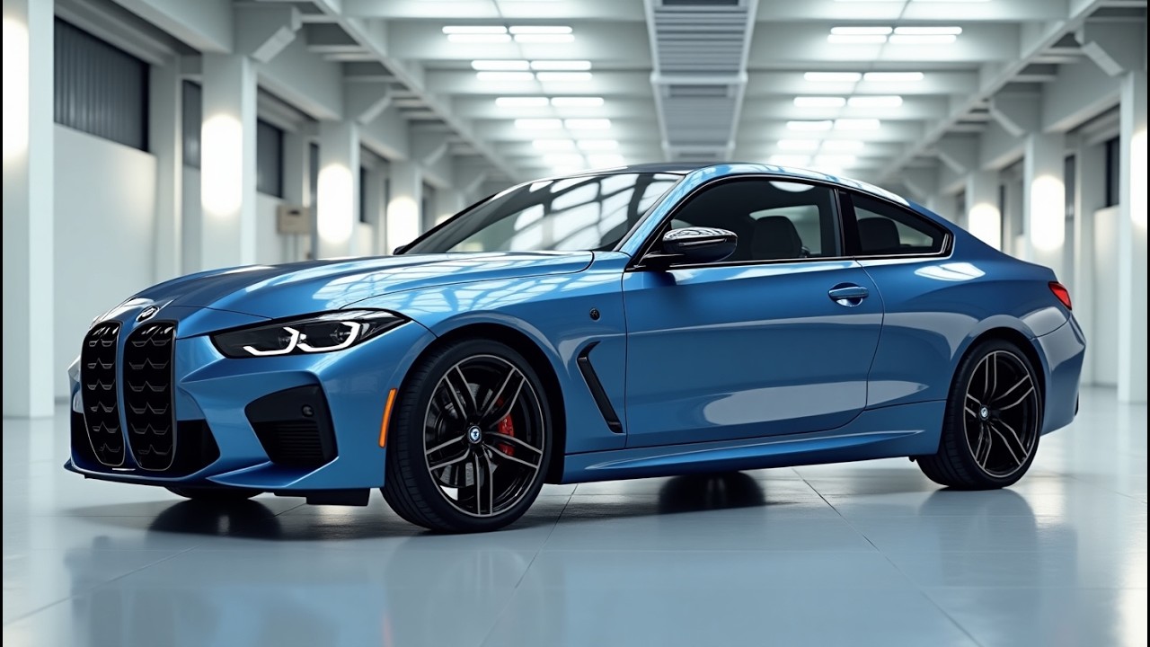 2025 BMW M4 Sapphire Metallic – The Most Aggressive & Futuristic M4 ...