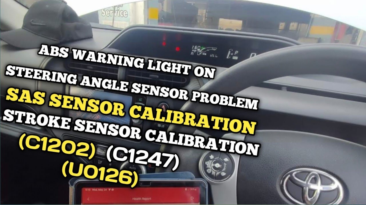 Faulty Steering Angle Sensor/Clock Spring Replacement | Abs Warning ...
