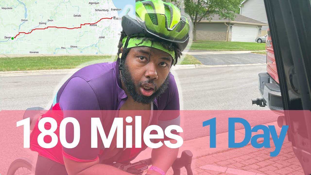 Riding 180 miles in 1 day - YouTube