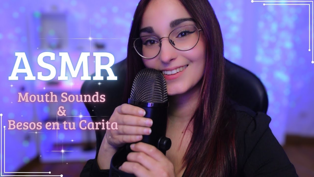 ASMR Besos & Mouth Sounds con ECO en TU CARITA 💤 - YouTube