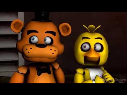 маленькие аниматроники дети Five Nights at Freddys 1 - YouTube