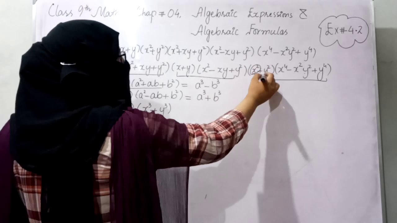Class Ninth Maths Chapter No 4 Algebraic Expressions Algebraic class-ninth-maths-chapter-no-4-algebraic-expressions-algebraic