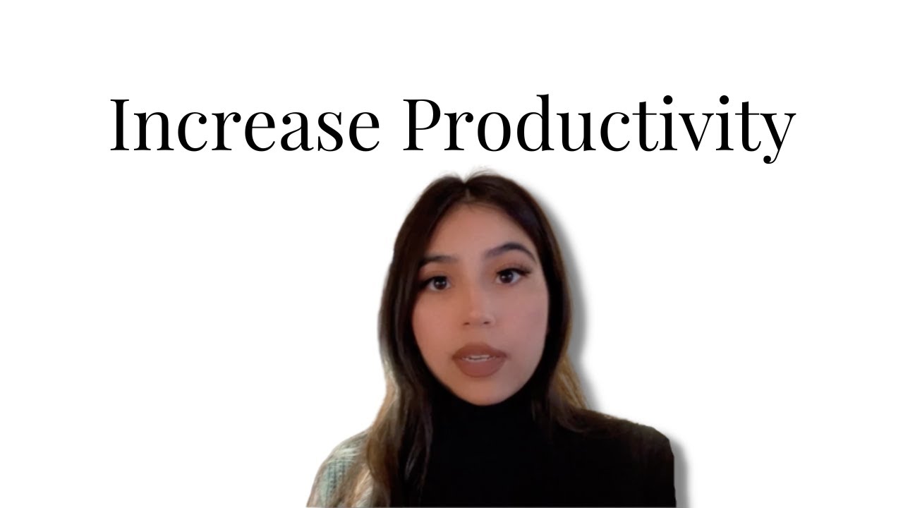 Enjoy The Hustle & Boost Productivity by 2x! | How I Stay Productive ...