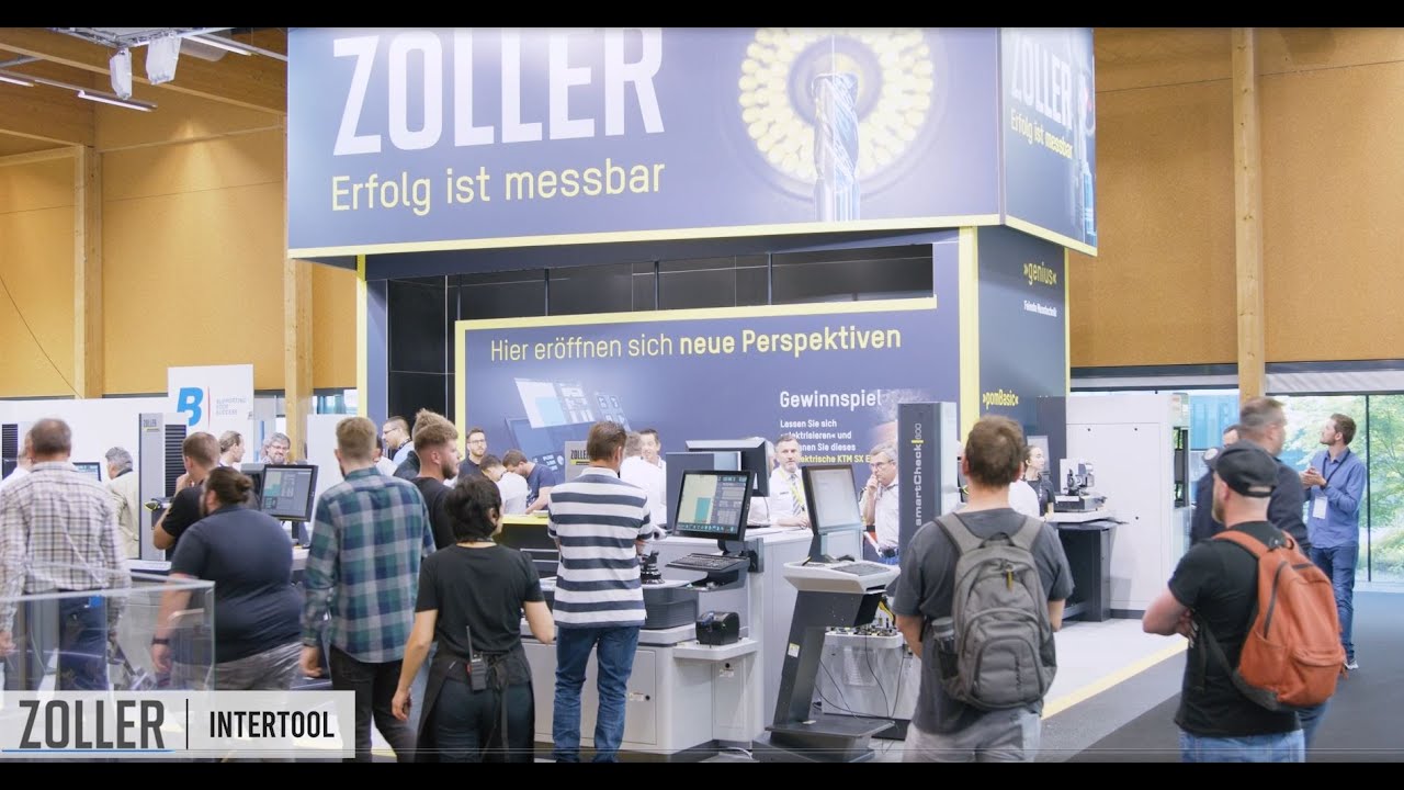 ZOLLER Impressionen Messe Intertool 2022 - YouTube