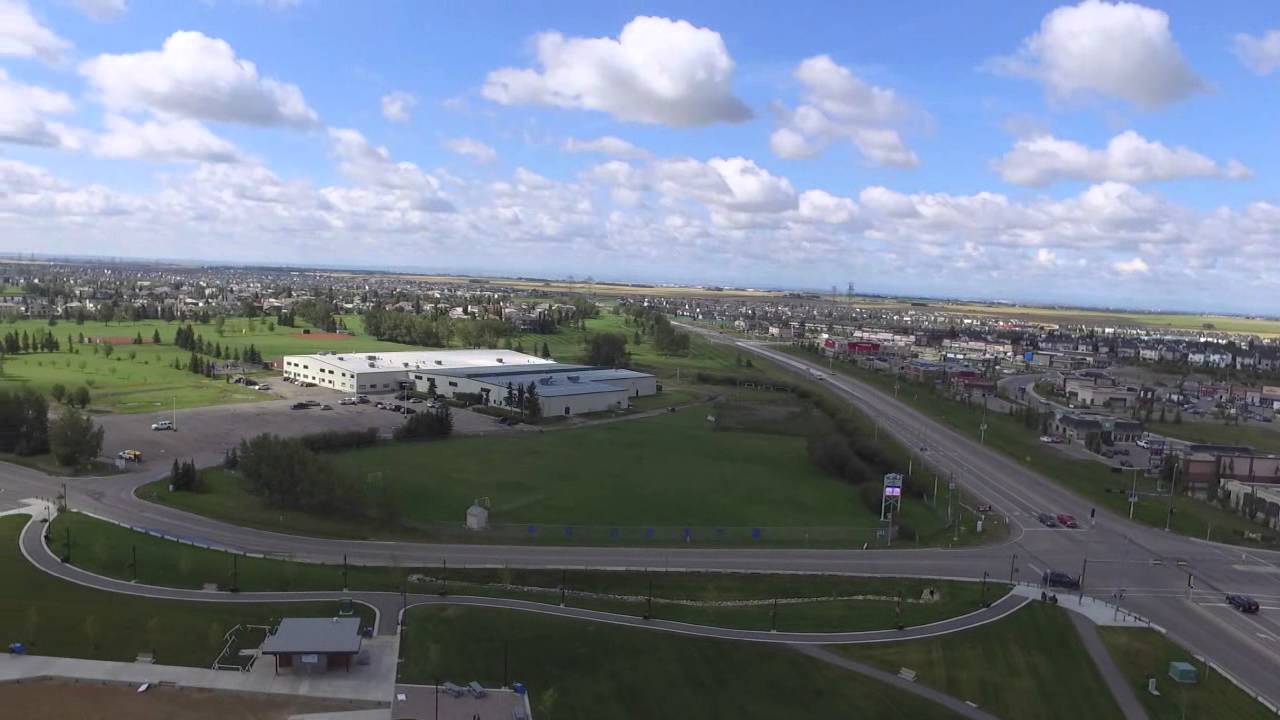 Drone Flight in Chestermere, Calgary, AB - YouTube