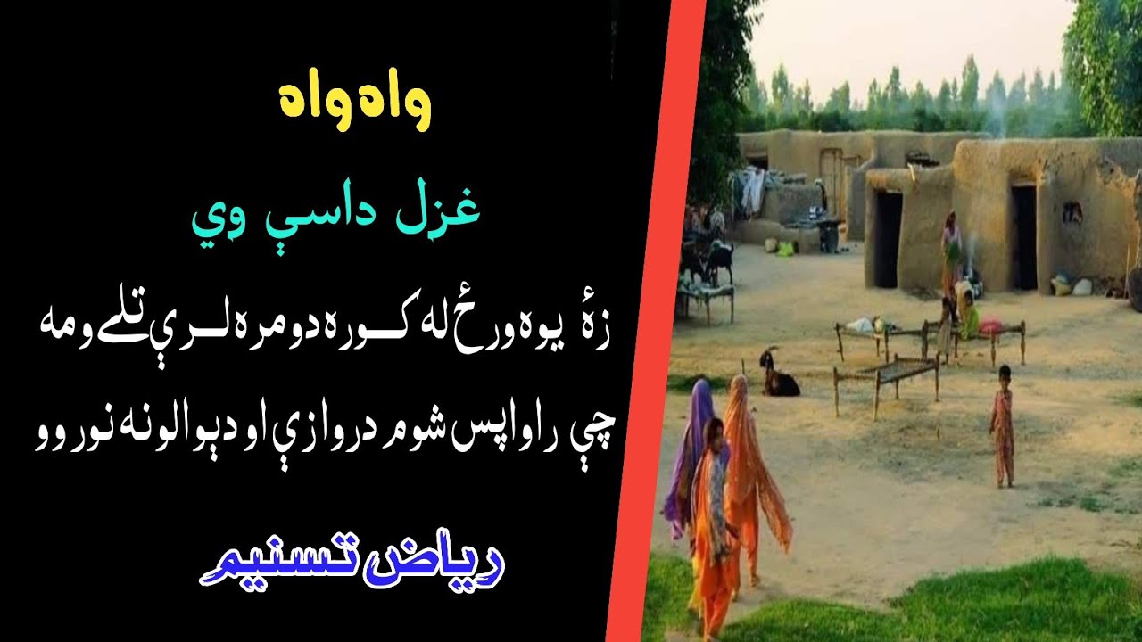 Riaz Tasneem Pashto Popular Poetry || Viral Video Shayari Ghazal - YouTube
