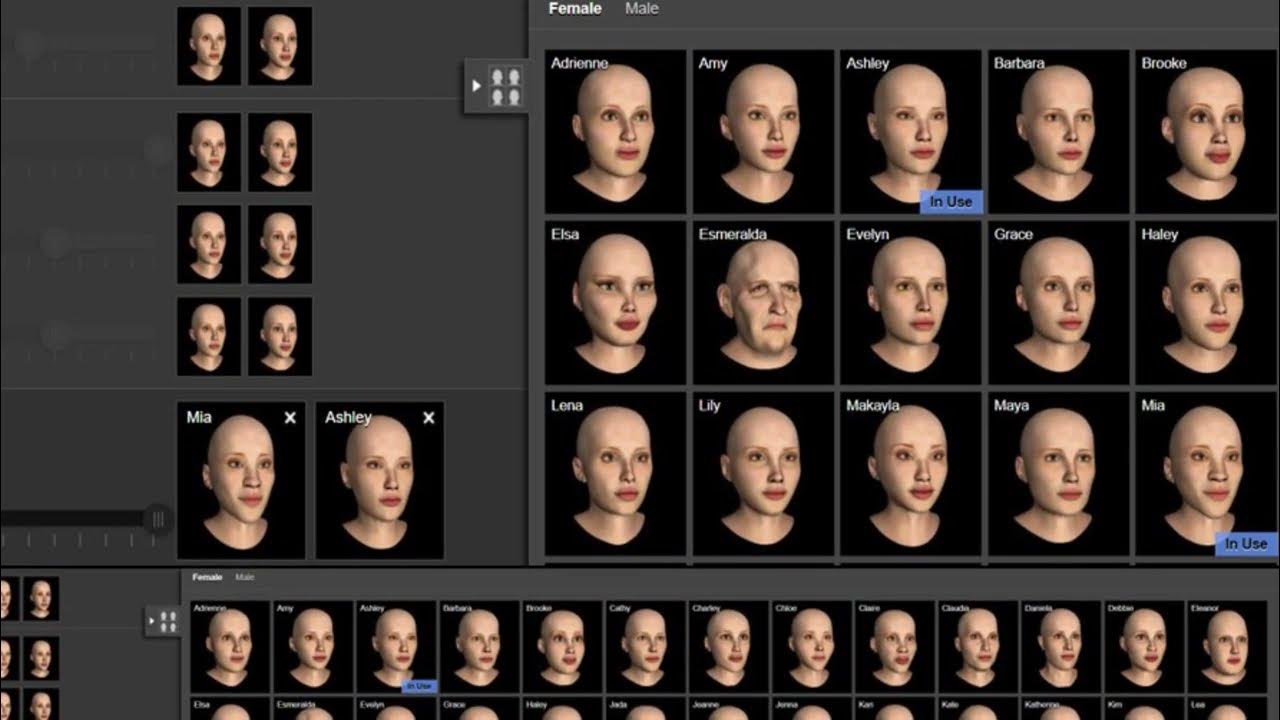 Create a Character using Autodesk Character Generator 2 - YouTube
