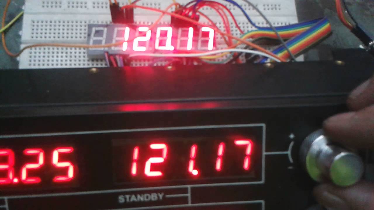 Arduino Encoder Max7219 Link2fs Stack Radios Cockpit Simulator Display 1867