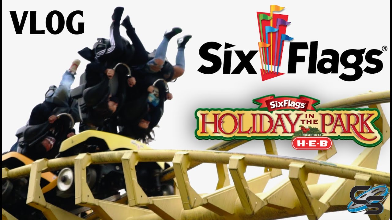 Six Flags America November 2020 Vlog Opening Night of Holiday in the ...