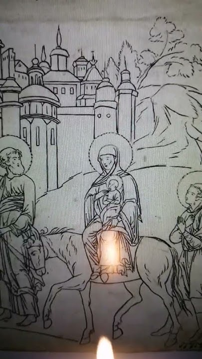 Икона Пресвятой Богородицы "Бегство в Египет", Гос. Исторический Музей ...