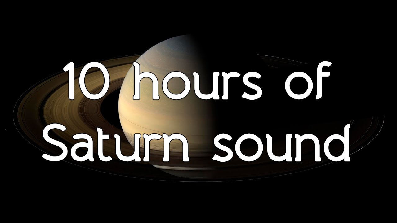 🎧 Saturn sound in high quality white noise HQ ASMR - Space sounds ...