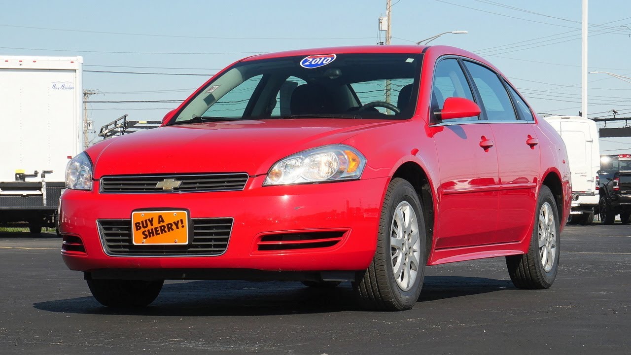 Unmarked Police Vehicle! 2010 Chevrolet Impala | CP16941 - YouTube