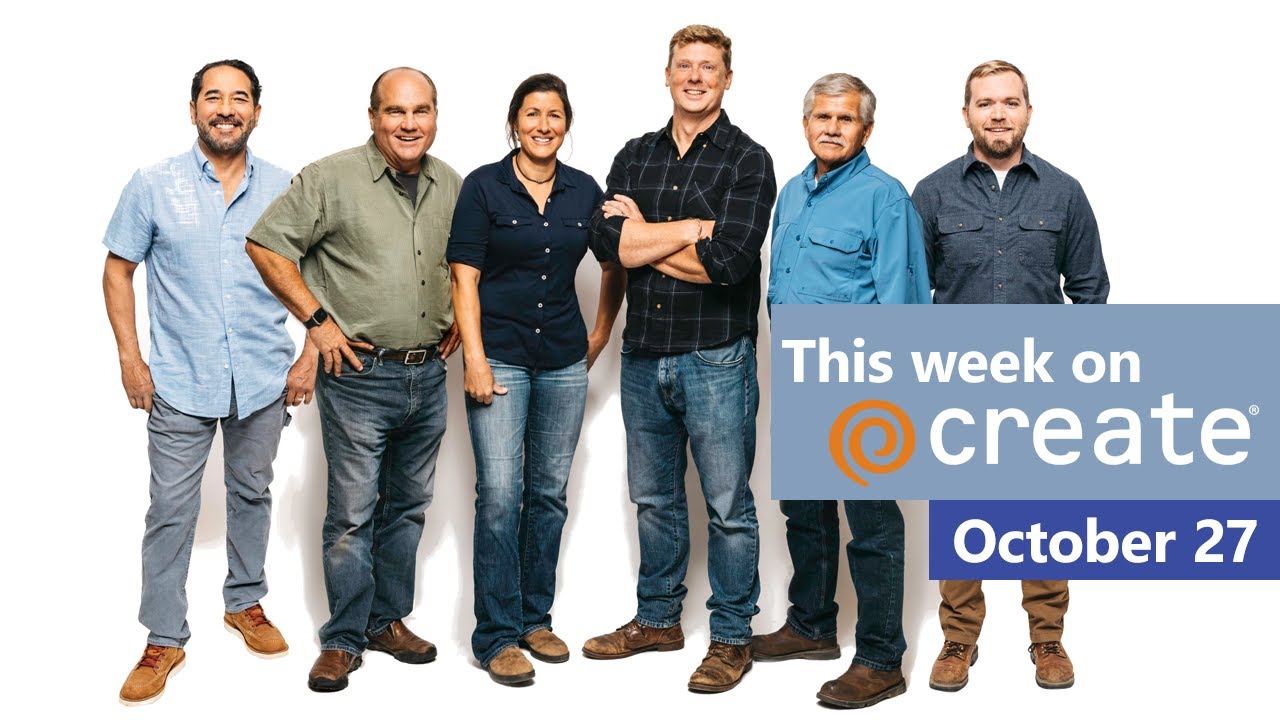 This week on Create - October 27 - YouTube