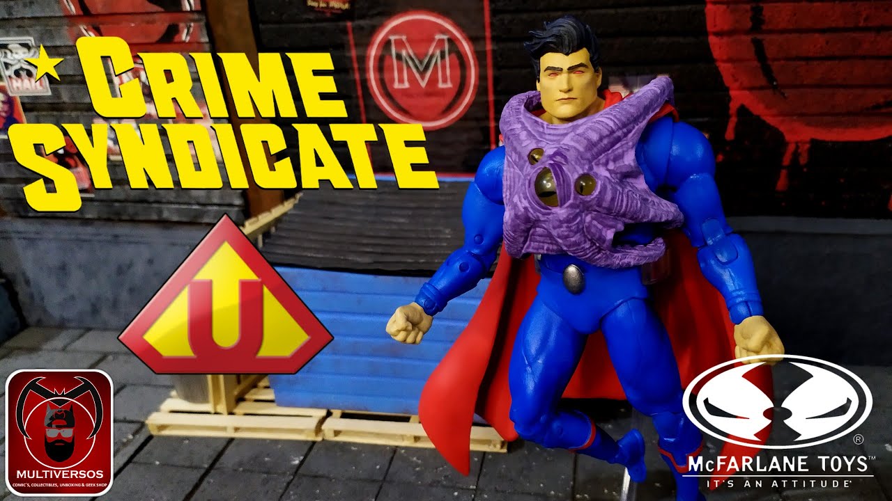 Unboxing +Review Superman Earth-3 "Ultraman" Crime Syndicate -McFarlane ...