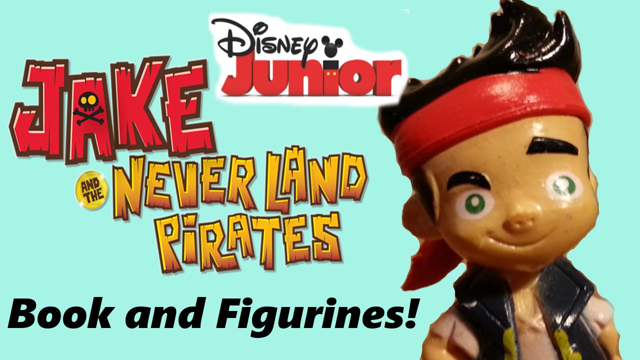 Jake and the Never Land Pirates - My Busy Book - Book and Figurines ...