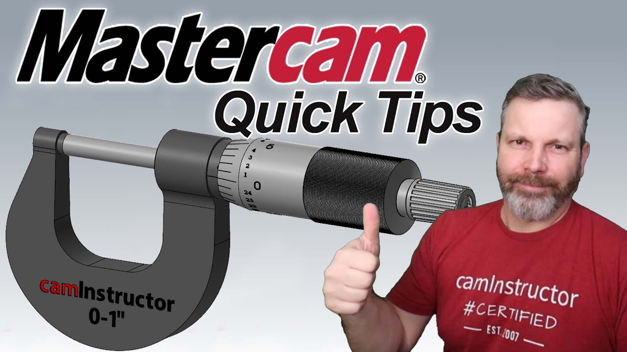 7 Must Know Mastercam Tips - YouTube
