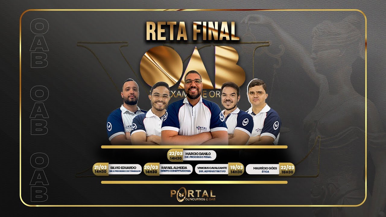 Reta Final OAB: Ética @CursosdoPortal - YouTube
