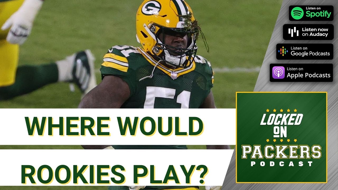 What position would rookies play most for the Green Bay Packers, plus ...