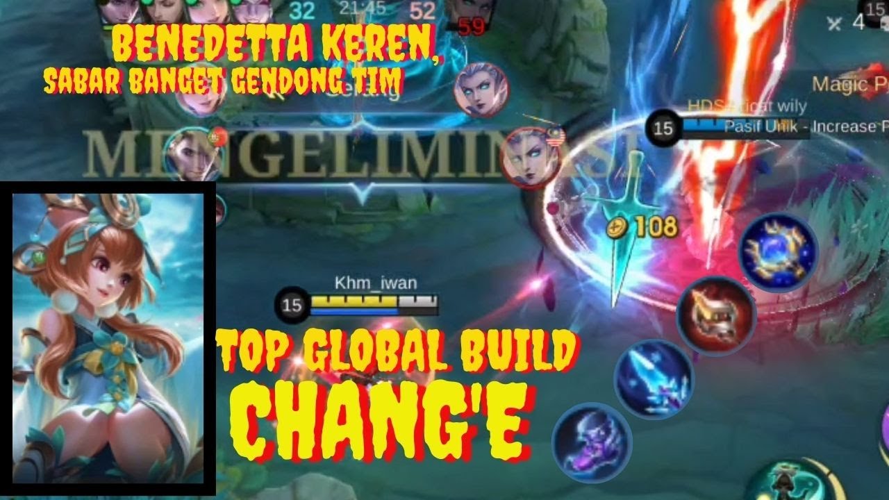 Best build change, benedetta gendong tim bisa epic comeback - YouTube