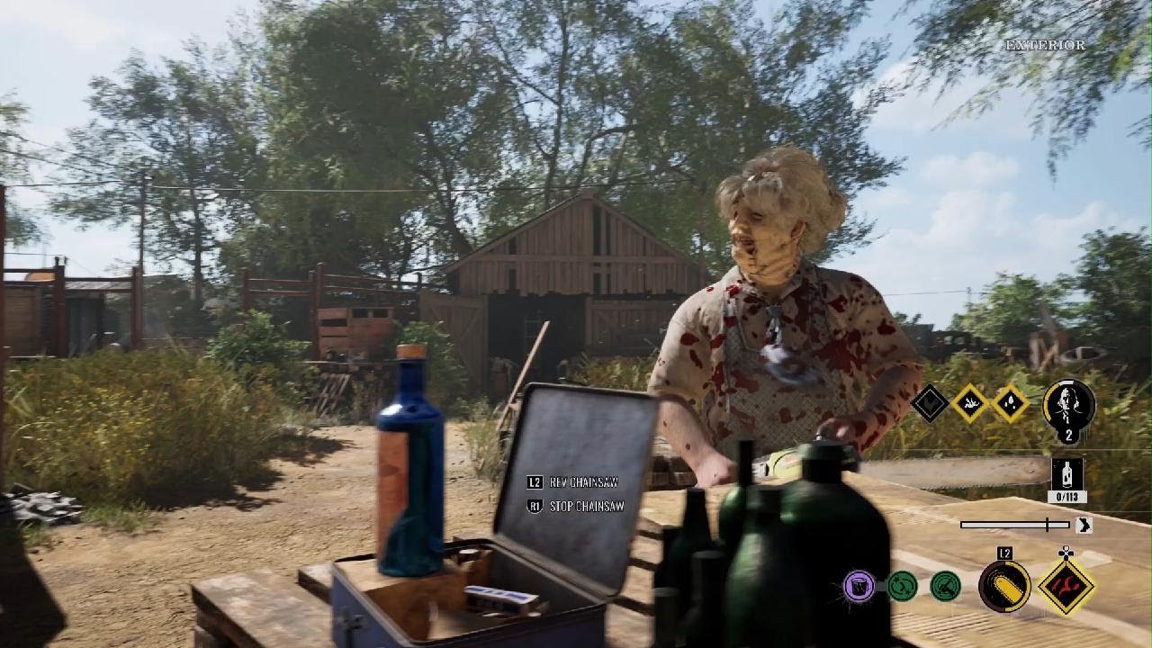 The Texas Chainsaw Massacre the game Leatherface gameplay - YouTube