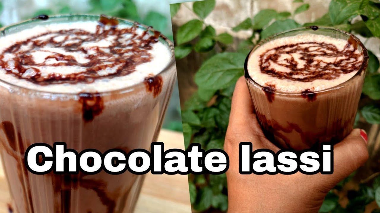 Chocolate lassi / lassi recipe - YouTube