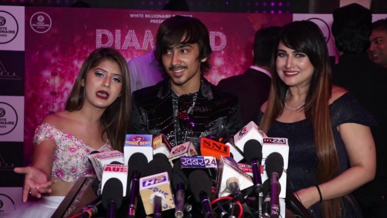 Arishfa Khan & Adnaan Shaikh launched Diamond Ring song - YouTube