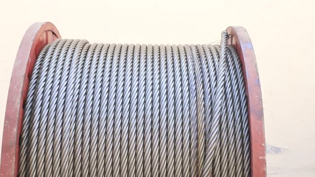 6X36ws 6 36ws Steel Wire Rope for Crane Winches 22mm 24mm 25 4mm 28mm ...