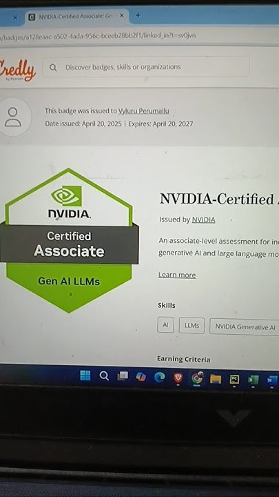 NVIDIA-Certified Associate: Generative AI LLMs Certification#ai #genai #llm #llm #job #jobs # ...