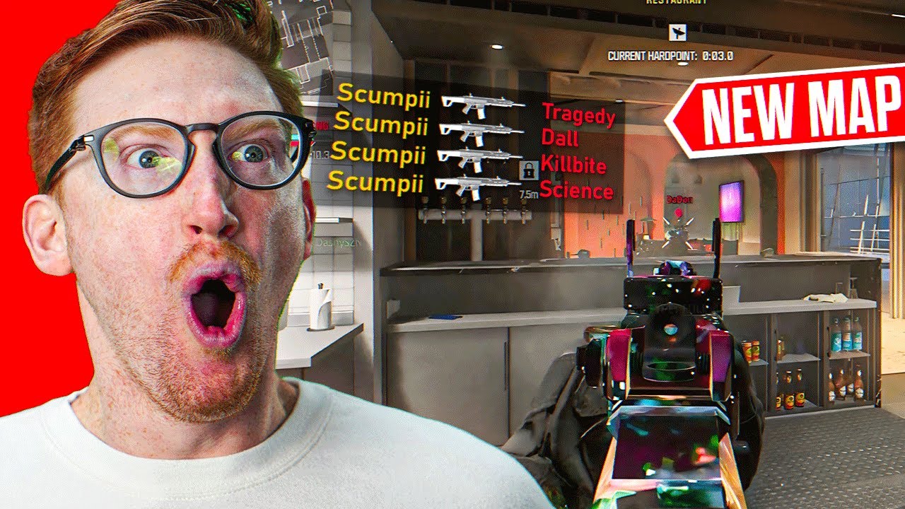 I played the NEW CDL MAP Departures (50 ELIMS) - YouTube