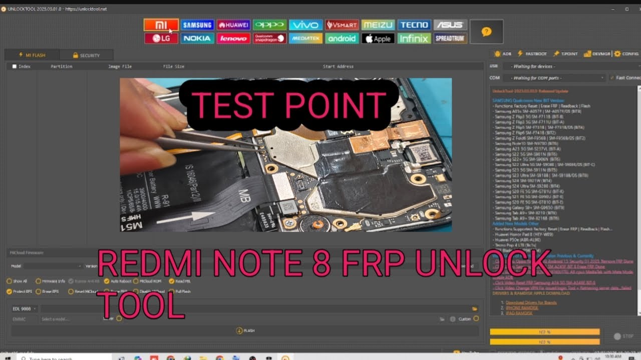 Redmi Note 8 Frp By Unlock Tool | GSM ALI AZGOR - YouTube