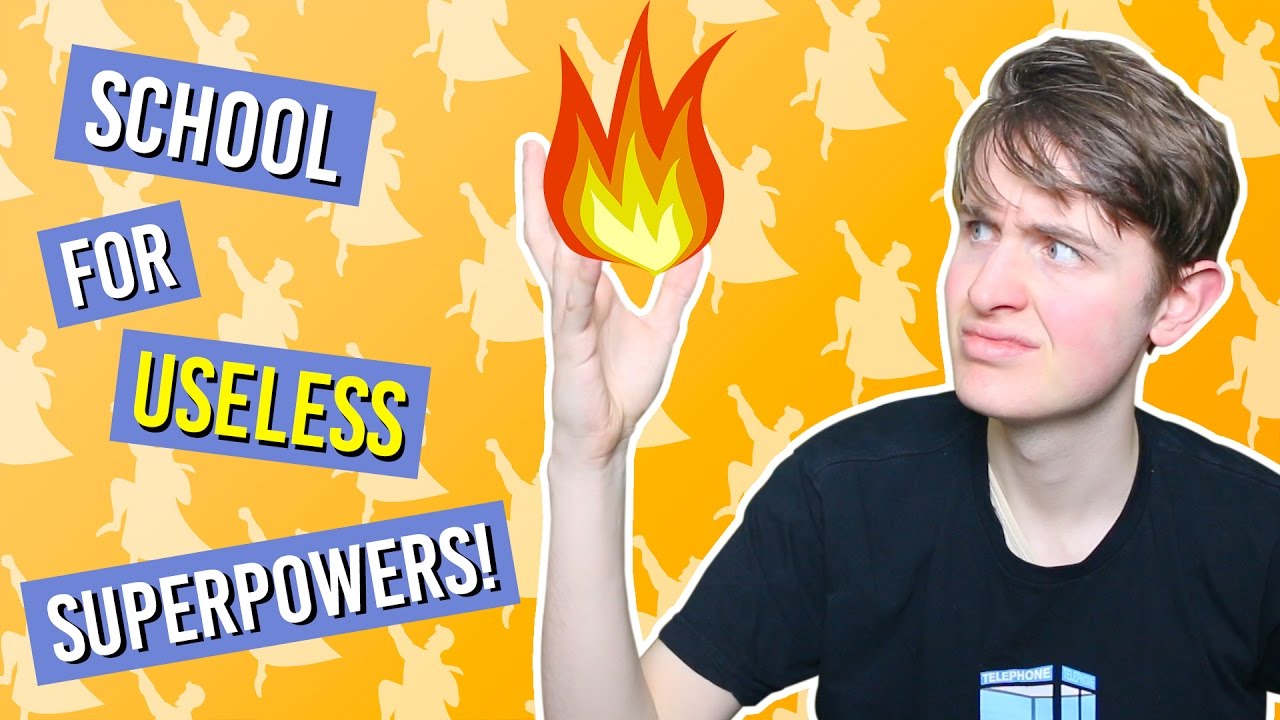 Useless Superpowers! Superhero School for Useless Superpowers! - YouTube