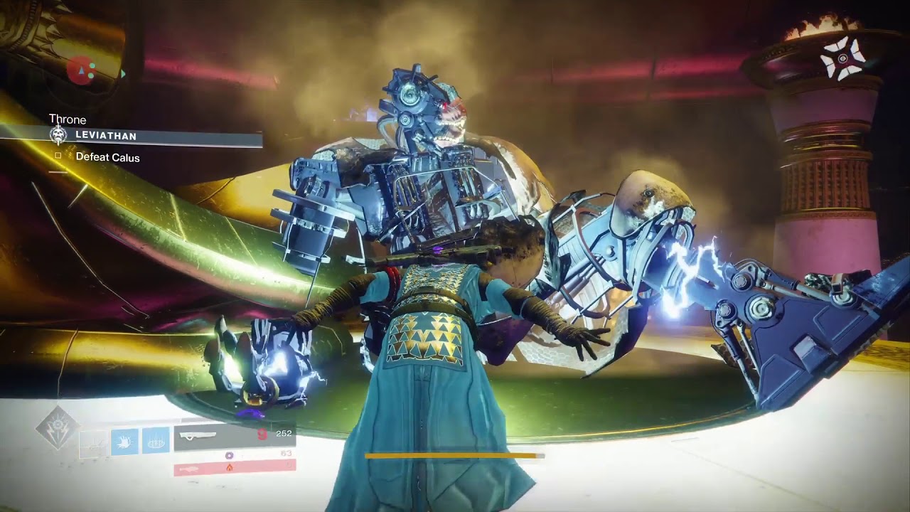 Destiny 2 - Leviathan Raid Completion [Calus] - YouTube