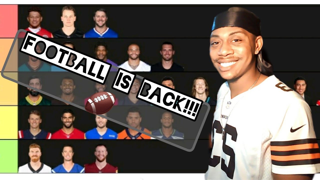 Ranking This Season's NFL Quarterbacks!!! (Football Is Back! 😤🏈) - YouTube