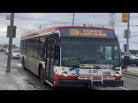 TTC 110A Short Ride 3320 12/29/2022 - YouTube