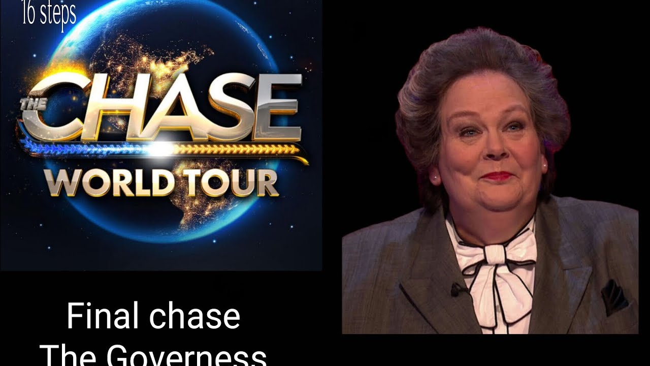 The chase world tour USA final chase The Governess 16 steps - YouTube