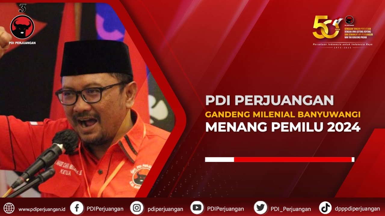 Pdi Perjuangan Gandeng Milenial Banyuwangi Menangkan Pemilu 2024 Youtube