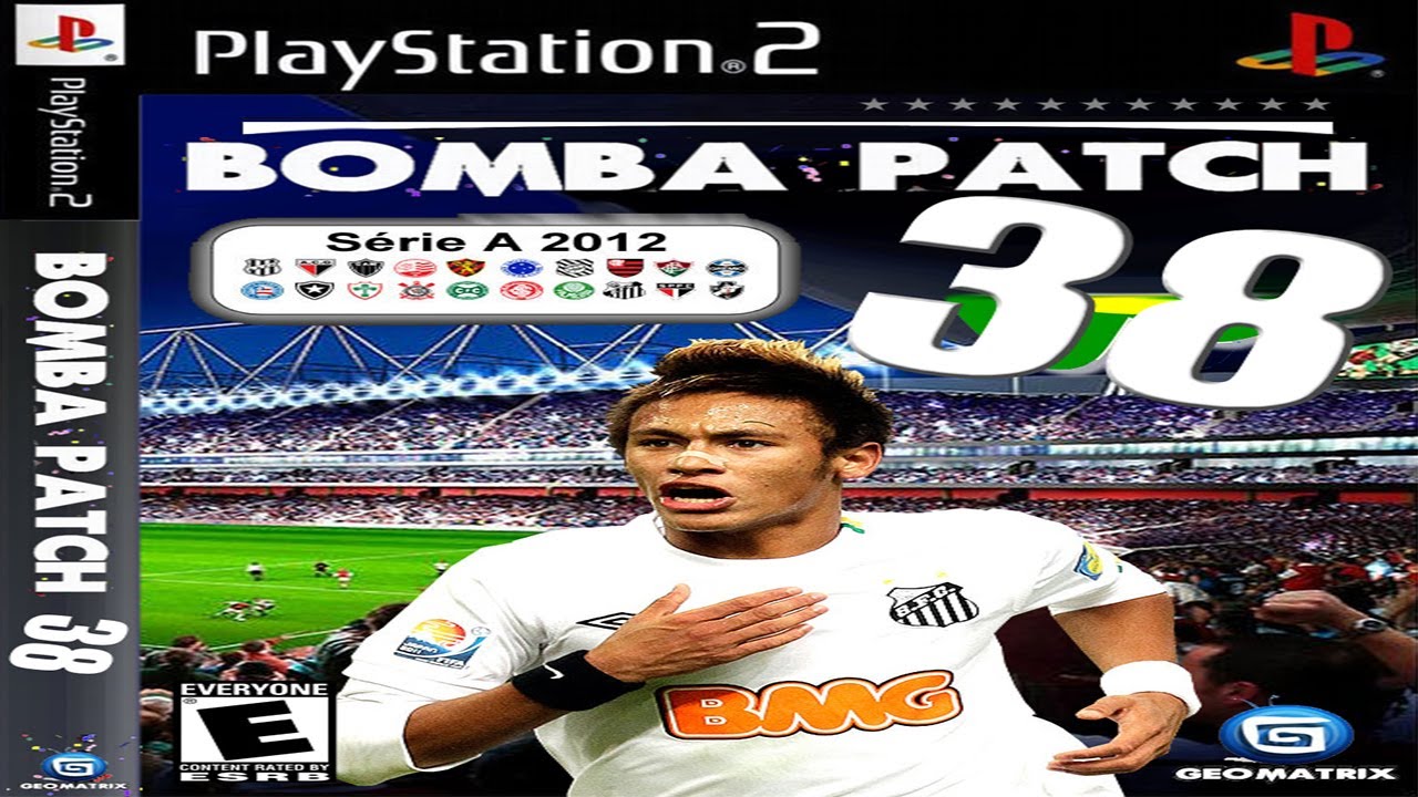 BOMBA PATCH 38 BRASILEIRÃO GEOMATRIX PS2 - YouTube