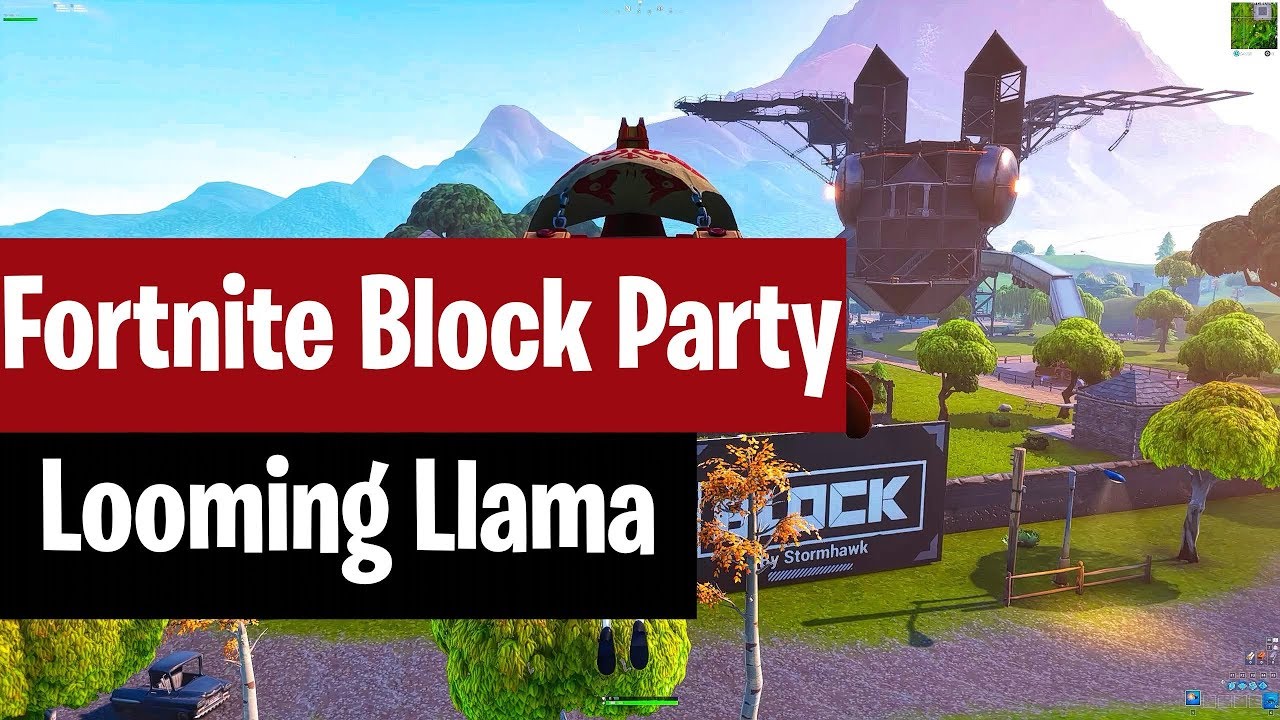 Looming Llama: StormHawks | Fortnite Block Party • The Block - YouTube