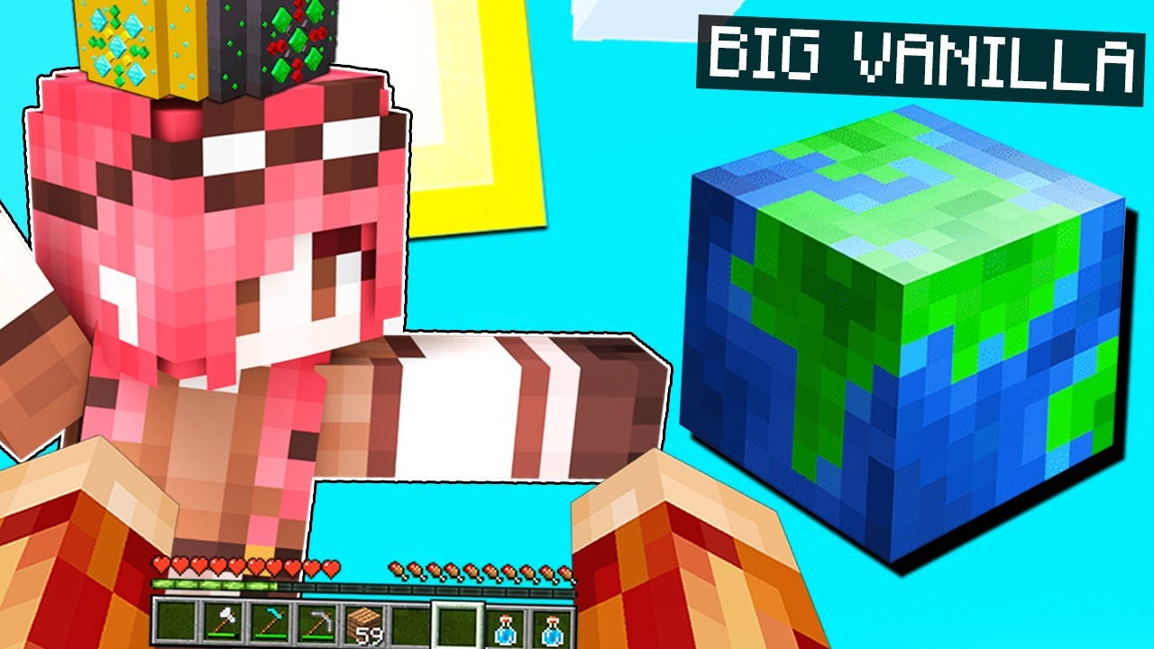 TOUR SPECIALE DEL MONDO DELLA BIG VANILLA SU MINECRAFT!! - YouTube