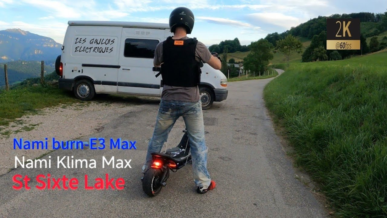 Nami Burn-E3 Max , Nami Klima Max , St Sixte Lake - YouTube