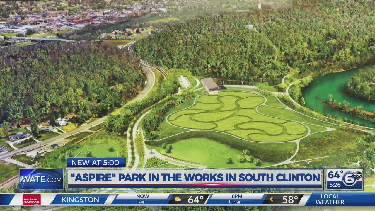 'Aspire' park in the works in South Clinton - YouTube