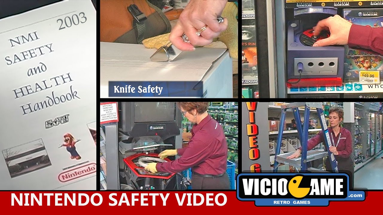 🎮 Nintendo Safety and Health video (2003) - YouTube