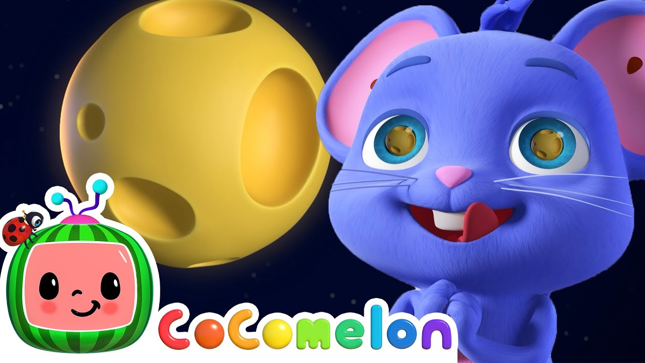 Mimi Swiss-hes She Was On The Moon!🧀🌕 | CoComelon Animal Time | Animal ...