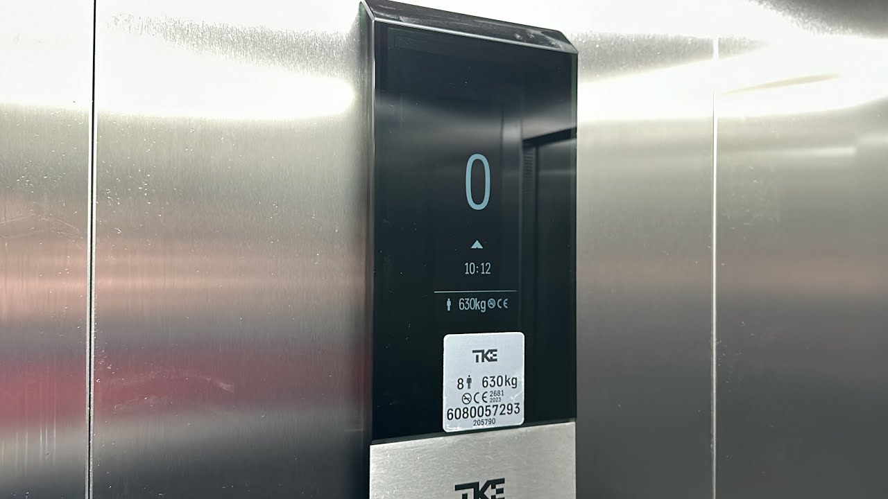 Brand New TKE Lift at Deichmann in Belfast - YouTube