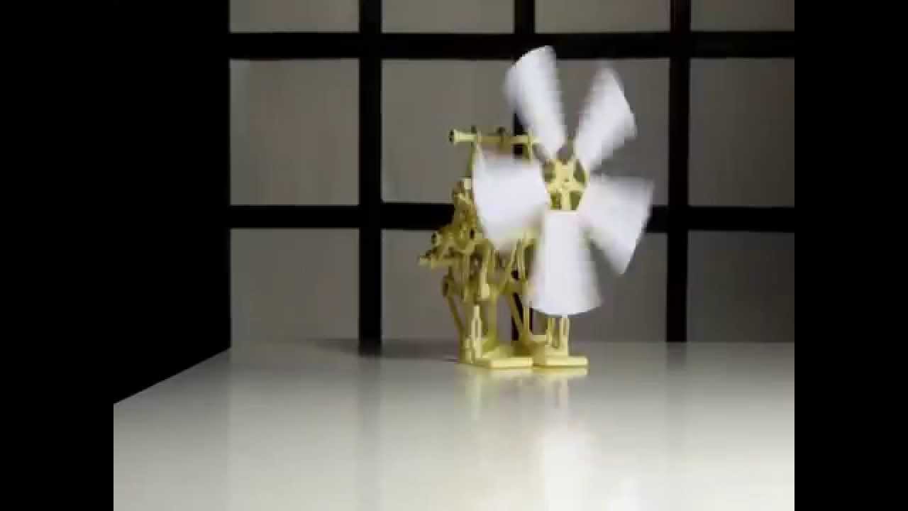 Strandbeest Biped Walking Robot Kit - YouTube