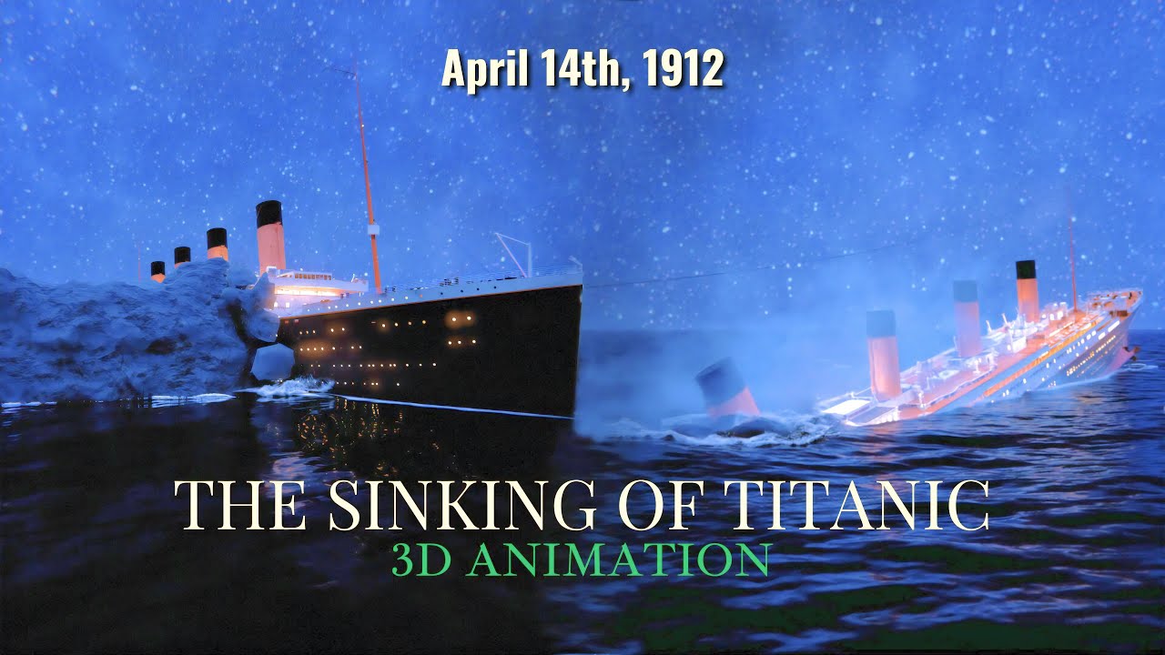 Sinking Of The RMS Titanic in 4K - YouTube