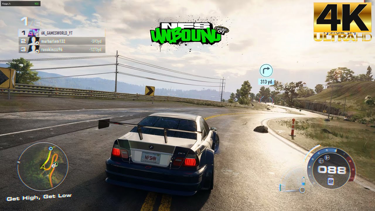 Need for Speed Unbound Razor BMW M3 GTR (2005) Gameplay 4K - YouTube